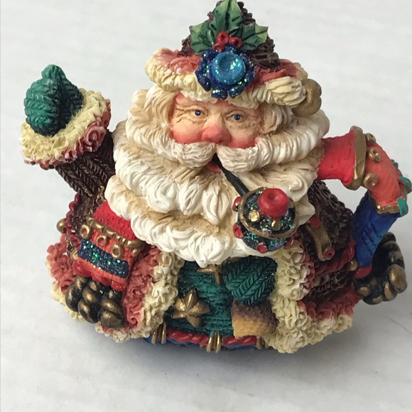 Holiday | Vintage 1999 Possible Dreams Crinkle Claus Teapot Crinkle ...